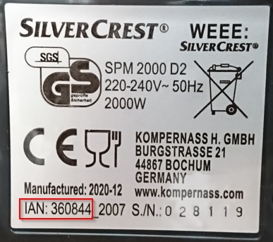 Szukam instrukcji obsługi oraz danych technicznych do produktu ...